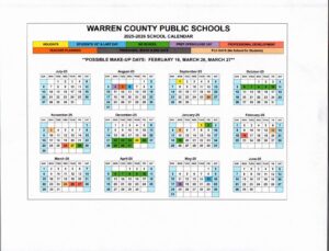 Warren County Public Schools Calendar 2025-2026 | Kentucky - New School ...