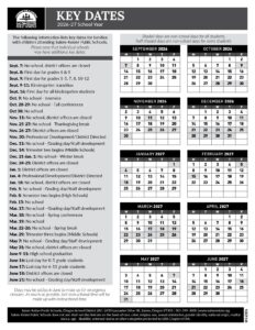 Salem Keizer School District Calendar Holidays 2026-2027